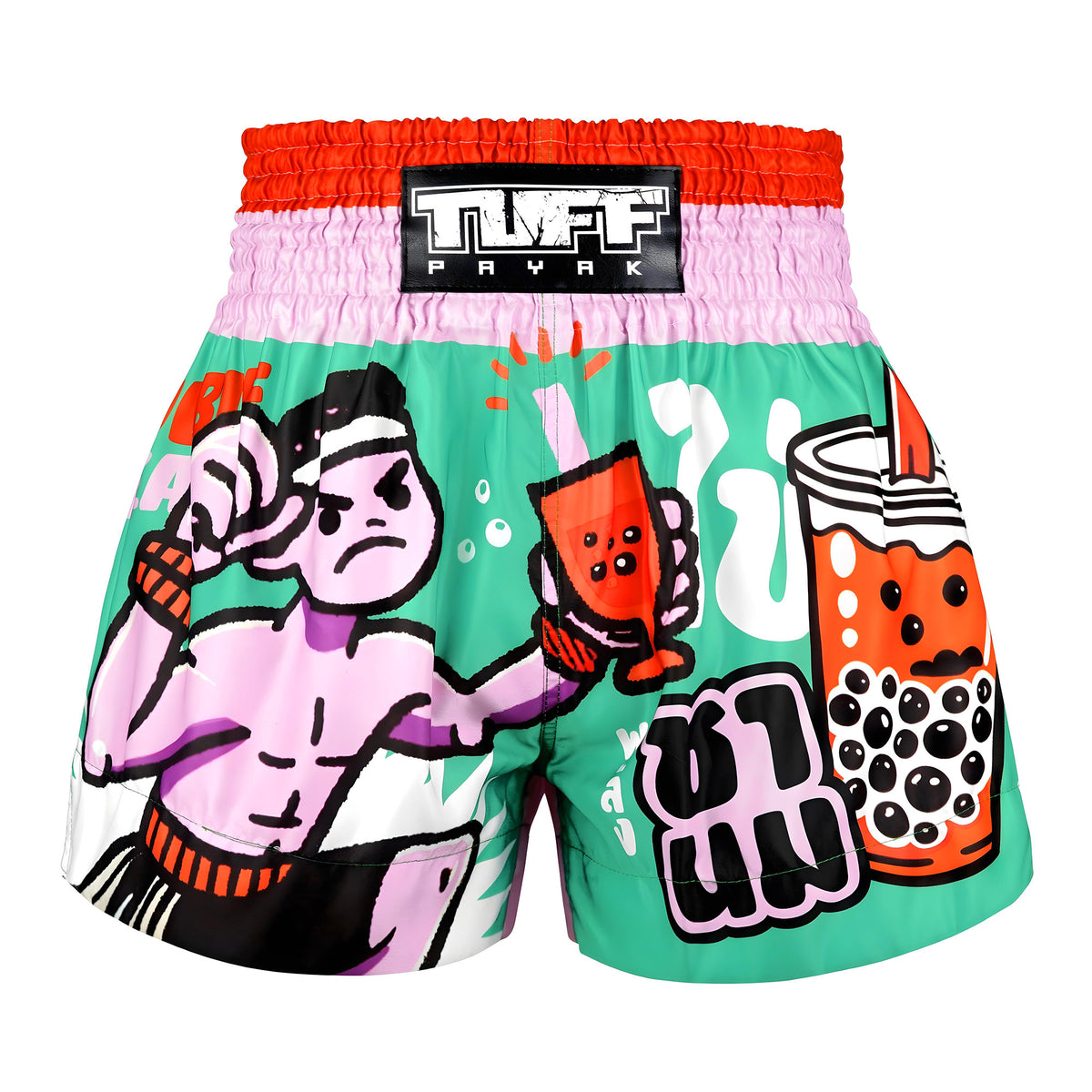 TUFFPAYAK Muay Thai Boxing Shorts "Cha Nom Strike"– TuffSport.com