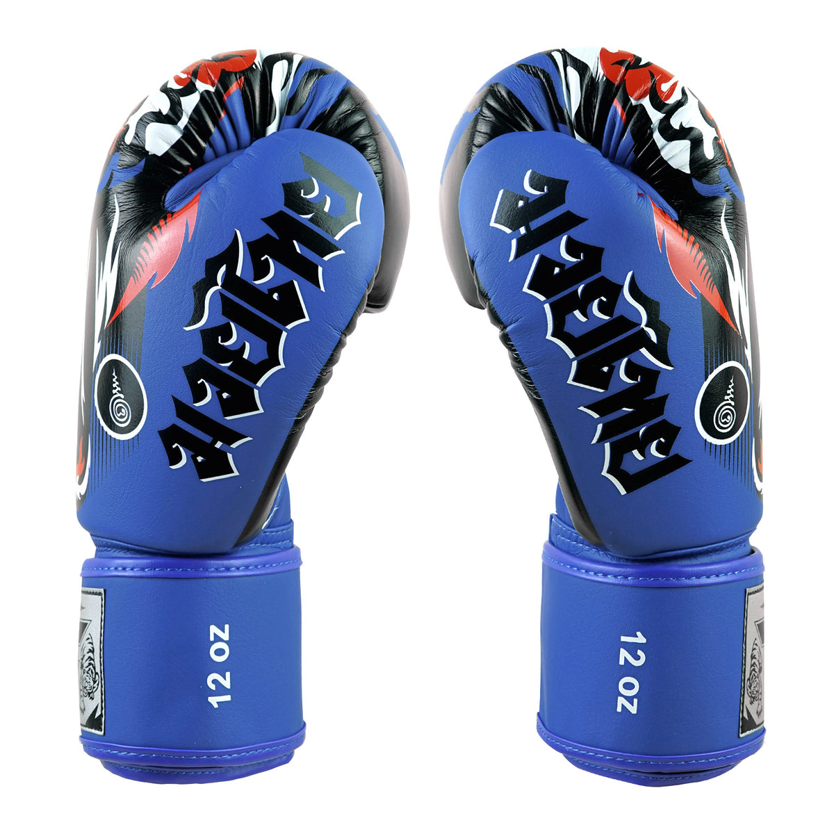 TUFF Muay Thai Boxing ฺBlue Tiger Gloves– TuffSport.com