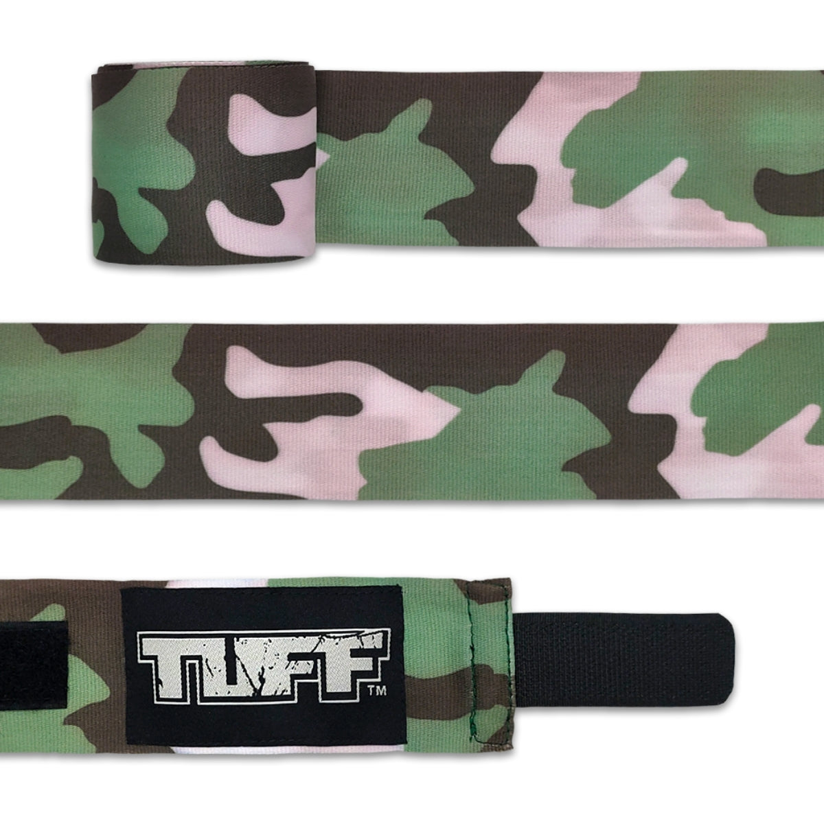 TUFF Hand Wraps Nylon Camo Green– TuffSport.com