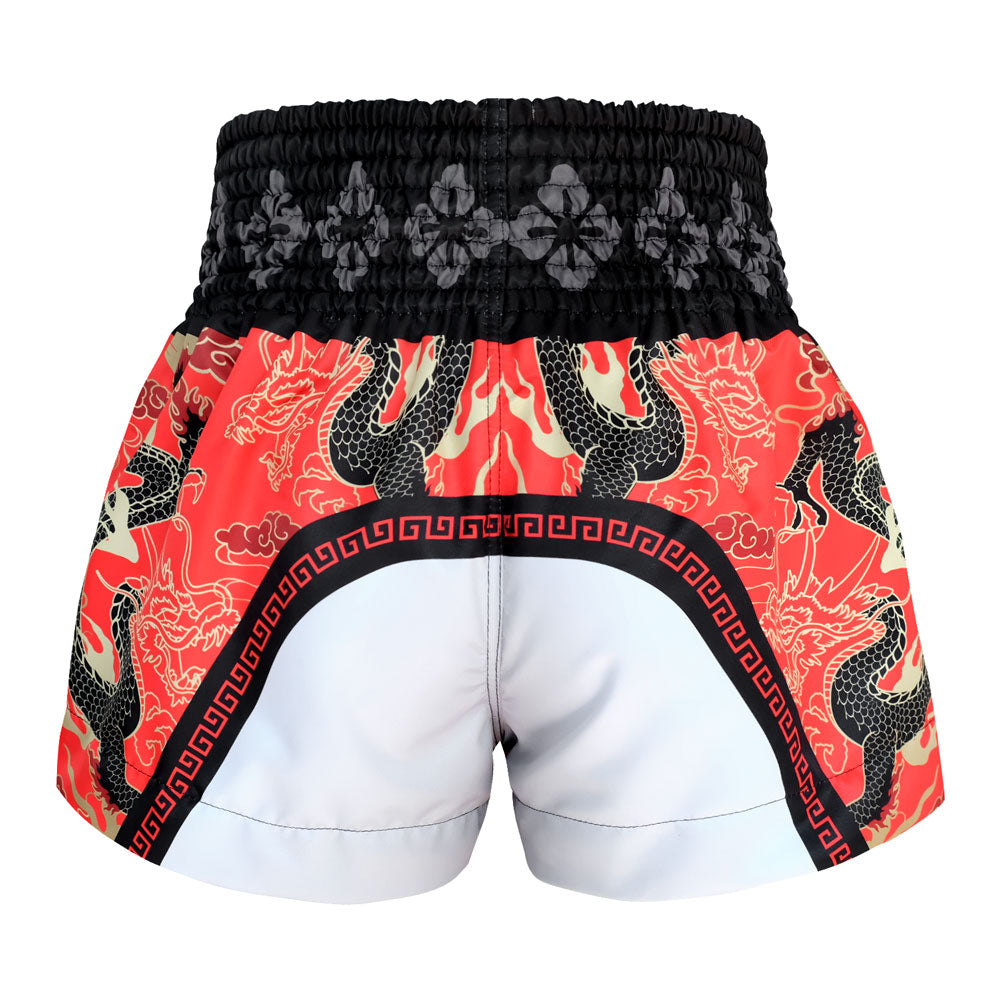 TUFF Muay Thai Boxing Shorts "Dragon King in Red"– TuffSport.com
