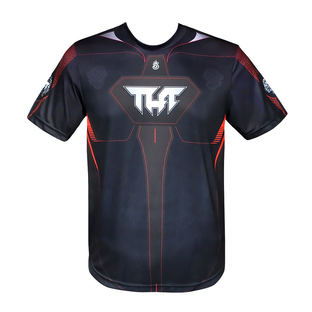 TUFF Deep Purple Navy Blue Shirt with Twin Hanuman Heads– TuffSport.com